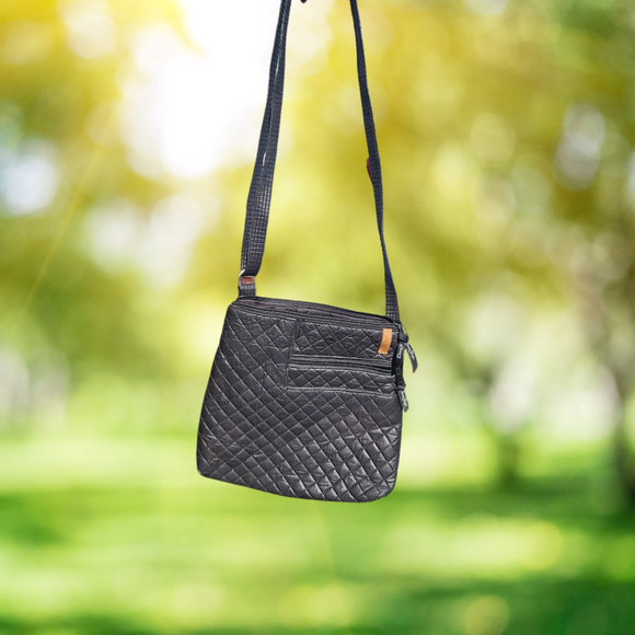 Donna Sharp | Bags | Donna Sharp Black Crossbody Bag | Poshmark